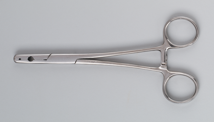 Forceps, fixation, 2 holes – ESCO